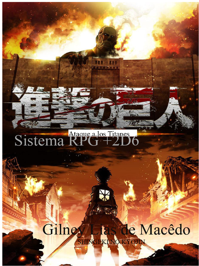 Attack On Titan RPG 2d6 PDF | PDF | Juegos de rol
