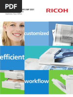 Ricoh Aficio MP 2000 | PDF | Fax | Image Scanner