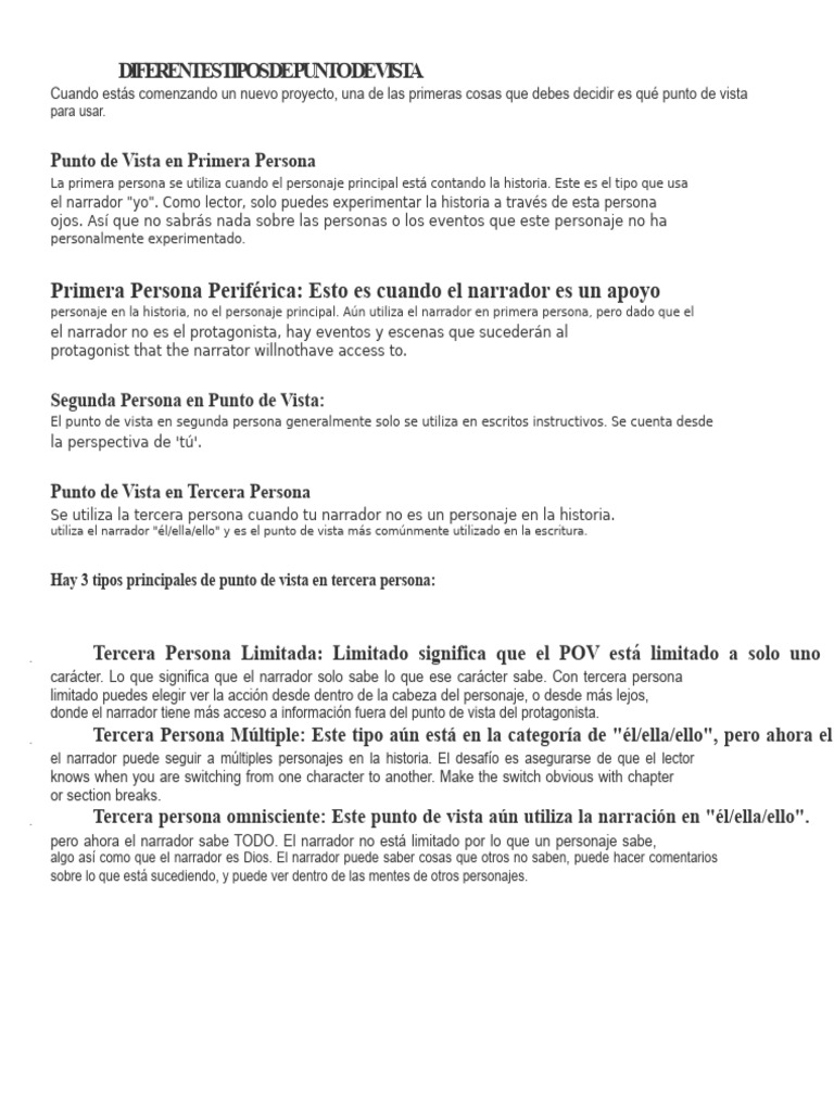 Tipos Diferentes de Perspectiva | PDF