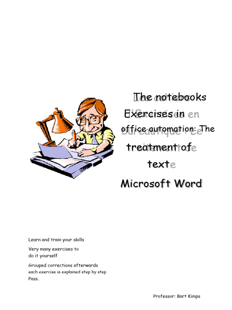Microsoft Word Exercises Workbook | PDF | Paragraph | Text