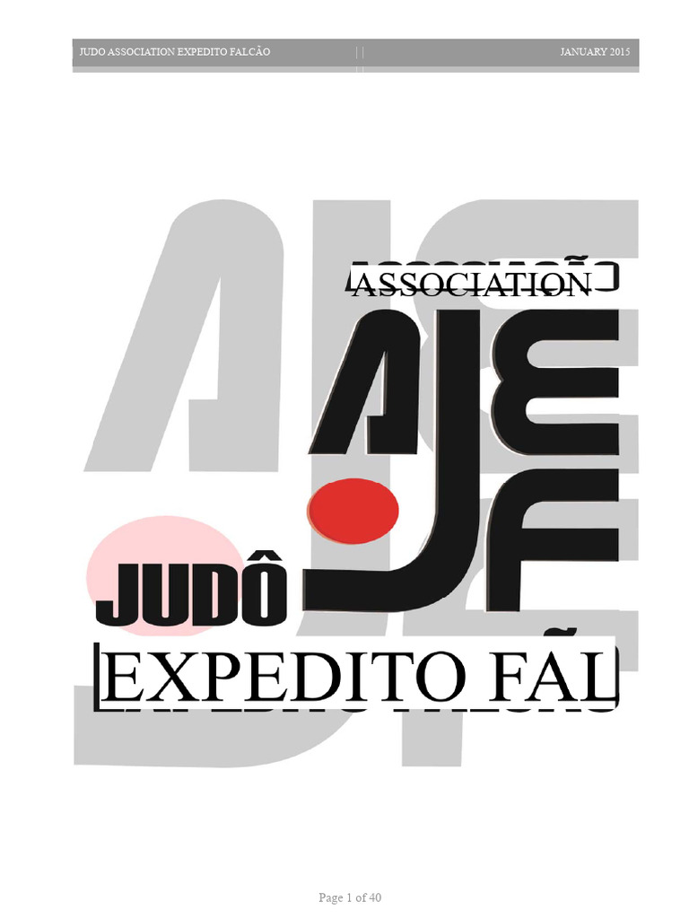 Pamphlet - Ajef-1-1-1 | PDF | Judo