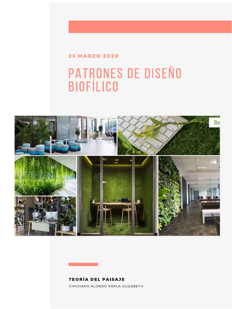 Biophilic Design Patterns | PDF