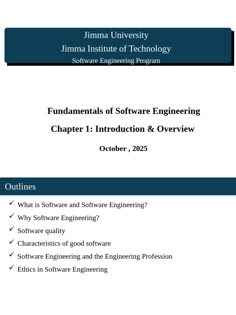 Chapter-1-Introduction to Software Engineering (2) | PDF | Software ...