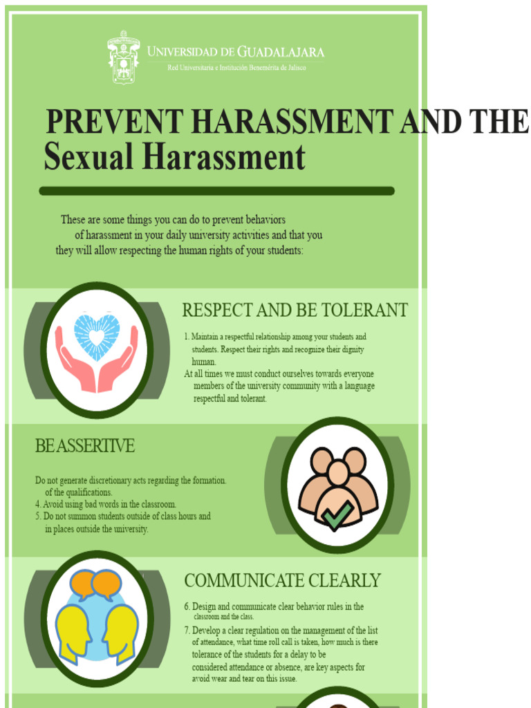 Preventing Harassment in University Settings | PDF
