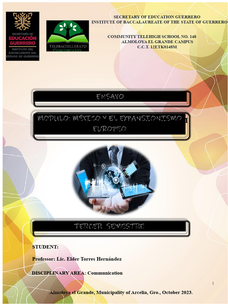 ESSAY ON THE HISTORY OF MEXICO | PDF | Mexico | Spanish Colonization Of ...
