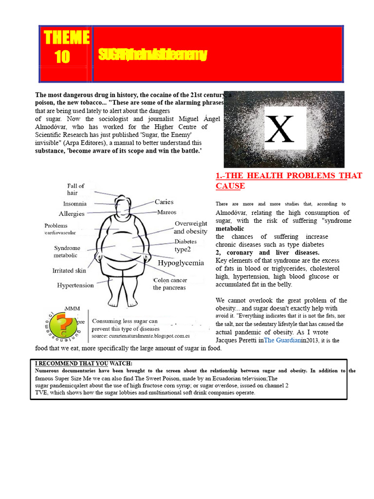 The Hidden Dangers of Sugar Consumption | PDF | Sugar | Diet & Nutrition