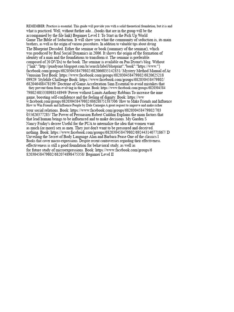 163602631-Books-Pua-To-Read.txt | PDF | Neuro Linguistic Programming ...