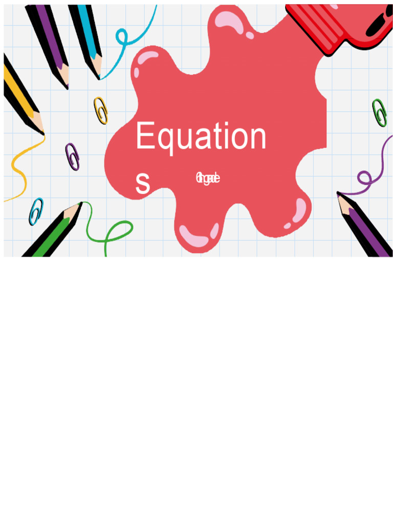 6th Grade Equation Solving Strategies | PDF | Equations | Mathematical ...