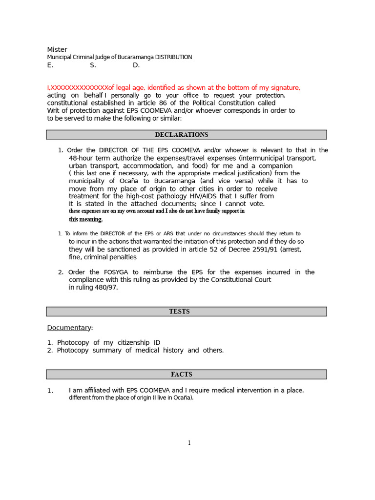 Tutoring To Request Allowances | PDF | Justice | Crime & Violence