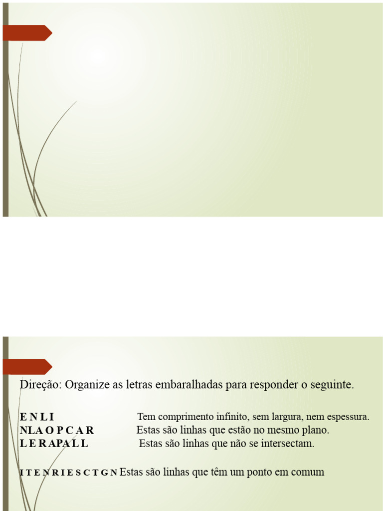 Linhas Paralelas e Transversais: Conceitos Geométricos | PDF | Ângulo ...