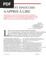 Résumé des chapitres de Pinocchio | PDF | Pinocchio