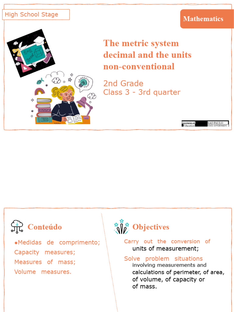 Class 03 - the Metric Decimal System and Non-Conventional Units - 2nd ...