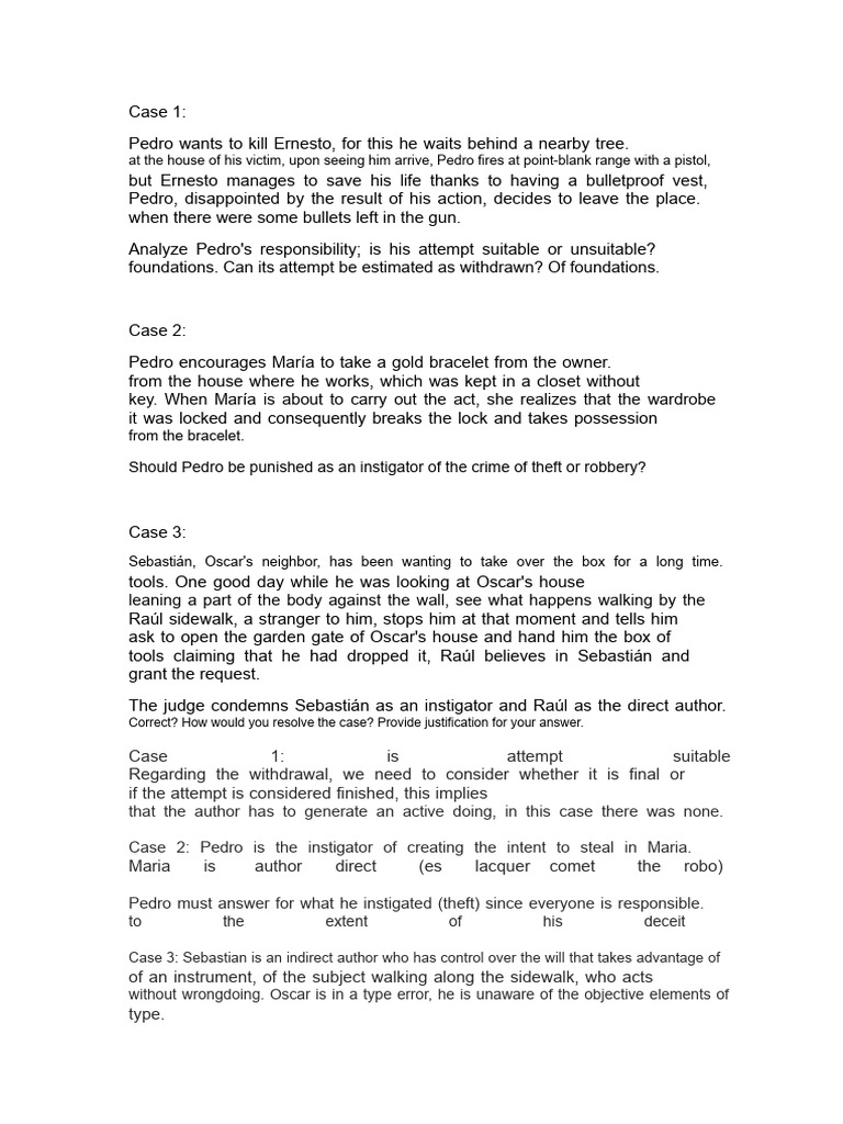 Resolved Criminal Cases Attempt | PDF