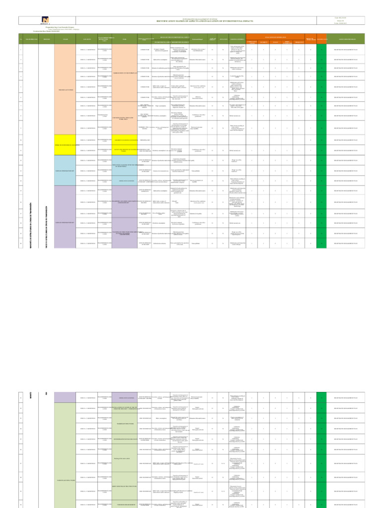 IAAS Matrix Painted REP | PDF | Waste | Waste Management