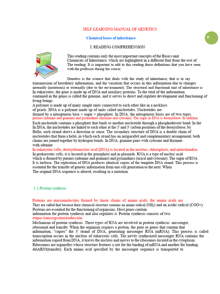 Genetics Workshop With Reading Comprehension | PDF | Dominance ...