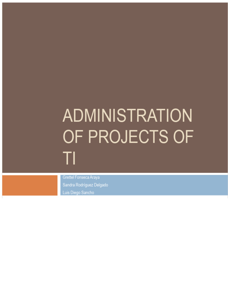IT project management | PDF | Project Management | Information