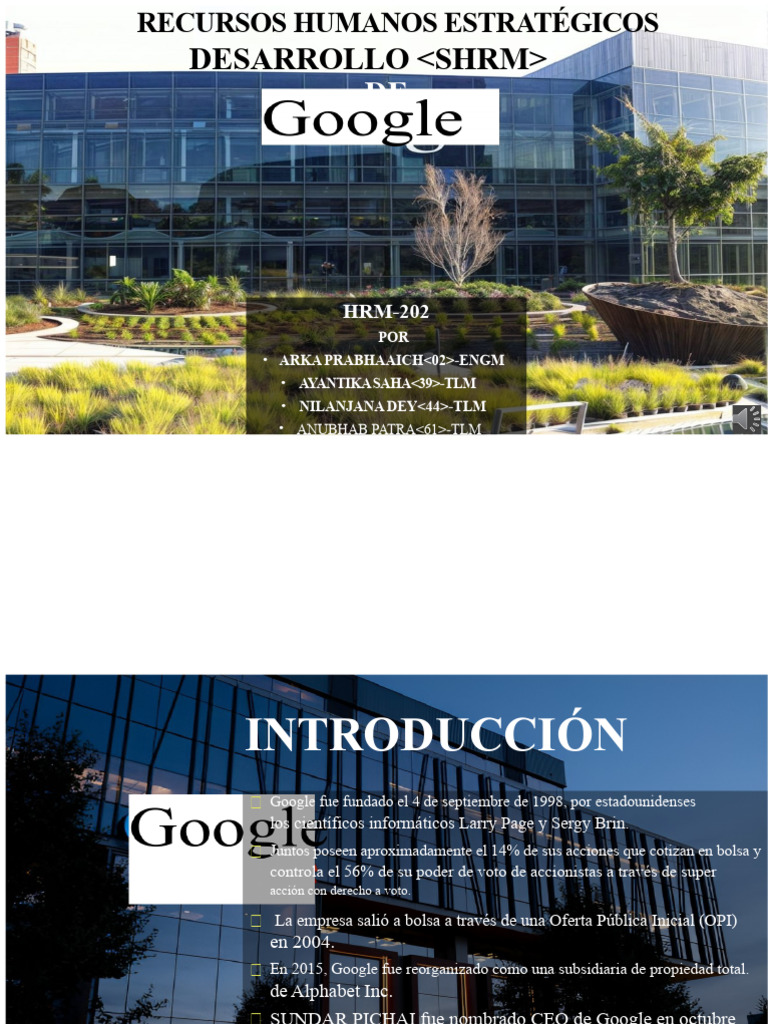 SHRM Del Grupo 1 de Google | PDF | Gestión de recursos humanos ...