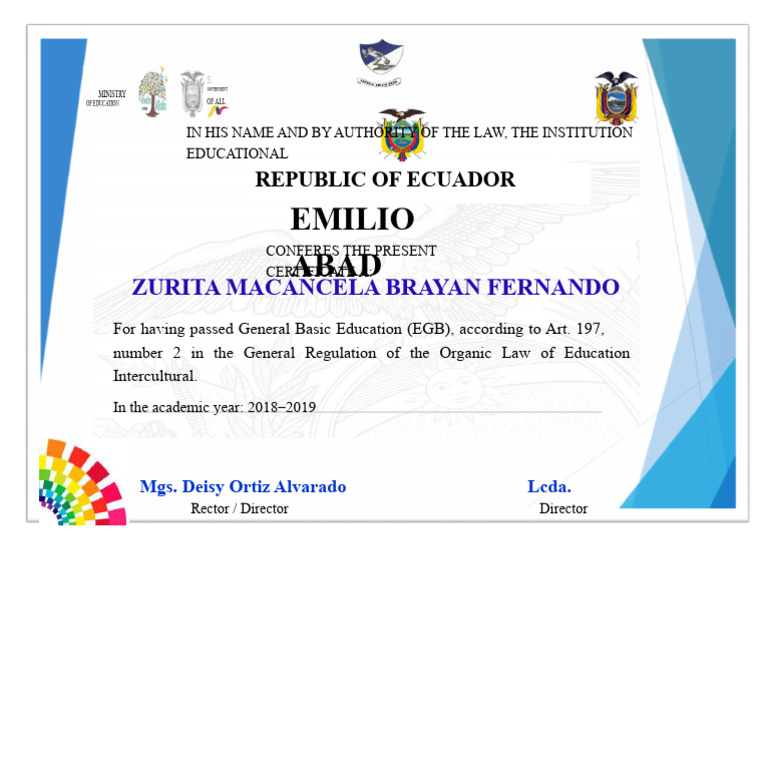 Student Council Credential | PDF