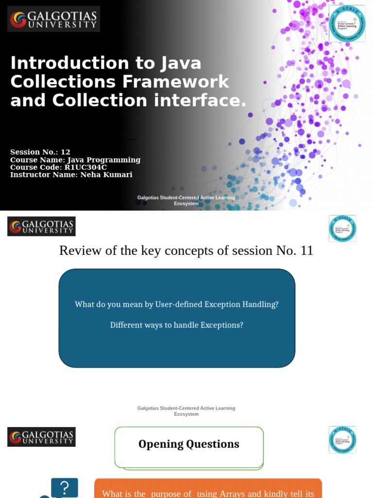 Java Collections Framework Overview | PDF | Computer Science | Computer ...