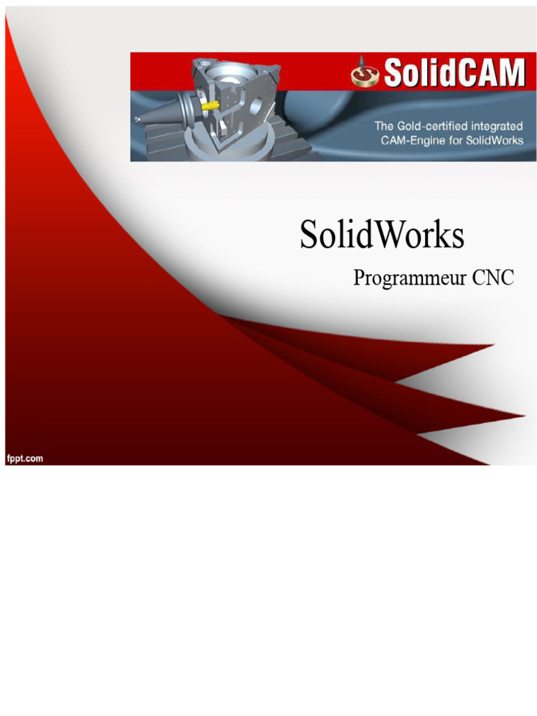Intégration de SolidCAM avec SolidWorks | PDF | Usinage | Génie logiciel