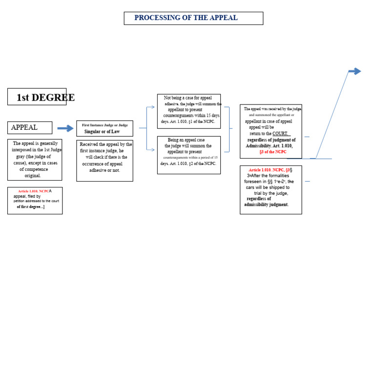 Flowchart Appeal - Procedure (1) | PDF | Appeal | Judge