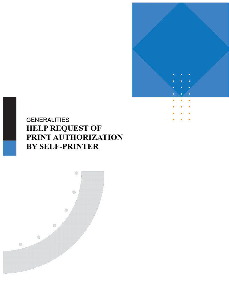 Application For Printing Authorization by Self-Printer SAR 927 | PDF ...