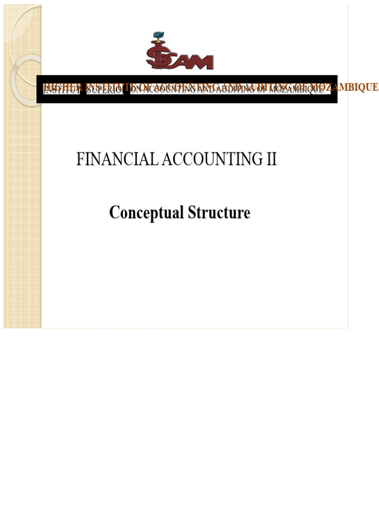 Conceptual Framework for Financial Accounting | PDF | Equity (Finance ...