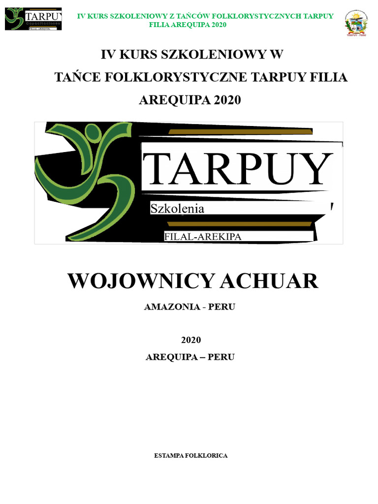 Wojownicy Achuar - Amazonia | PDF