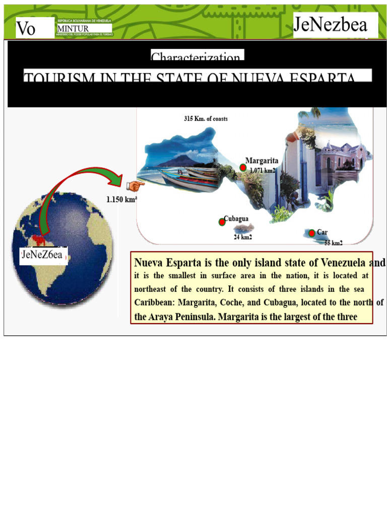 Characterization of tourism in Nueva Esparta January 2021 | PDF