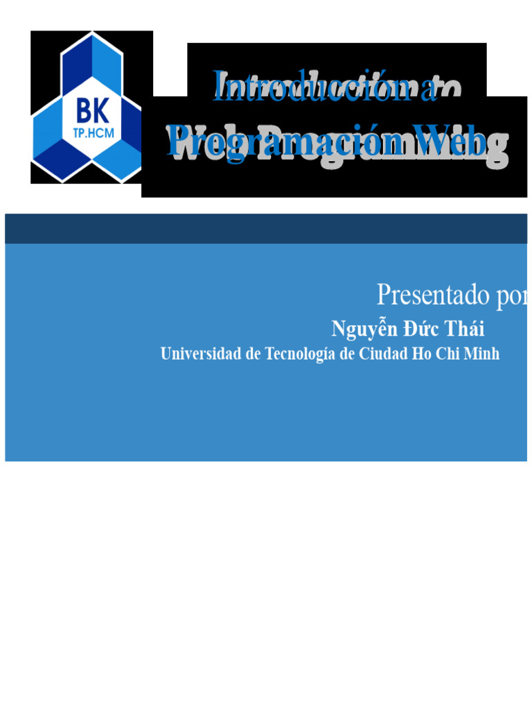 Introducción a la Programación Web HTML | PDF | HTML | Red mundial