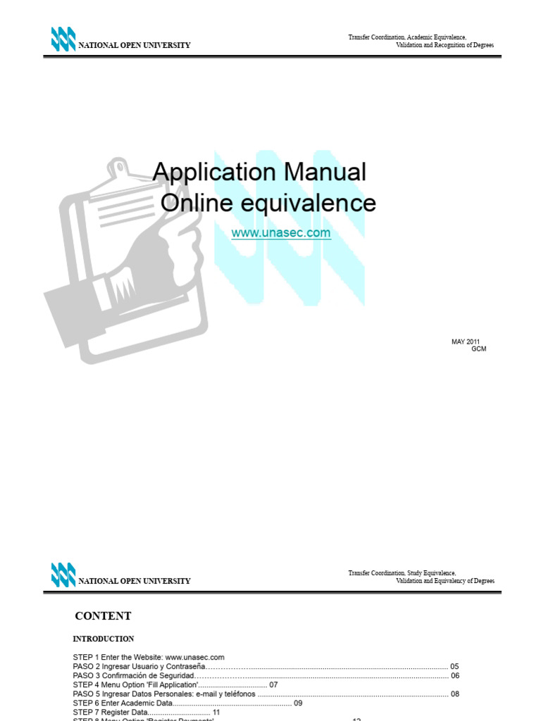 Online Degree Equivalence Application Guide | PDF | World Wide Web ...