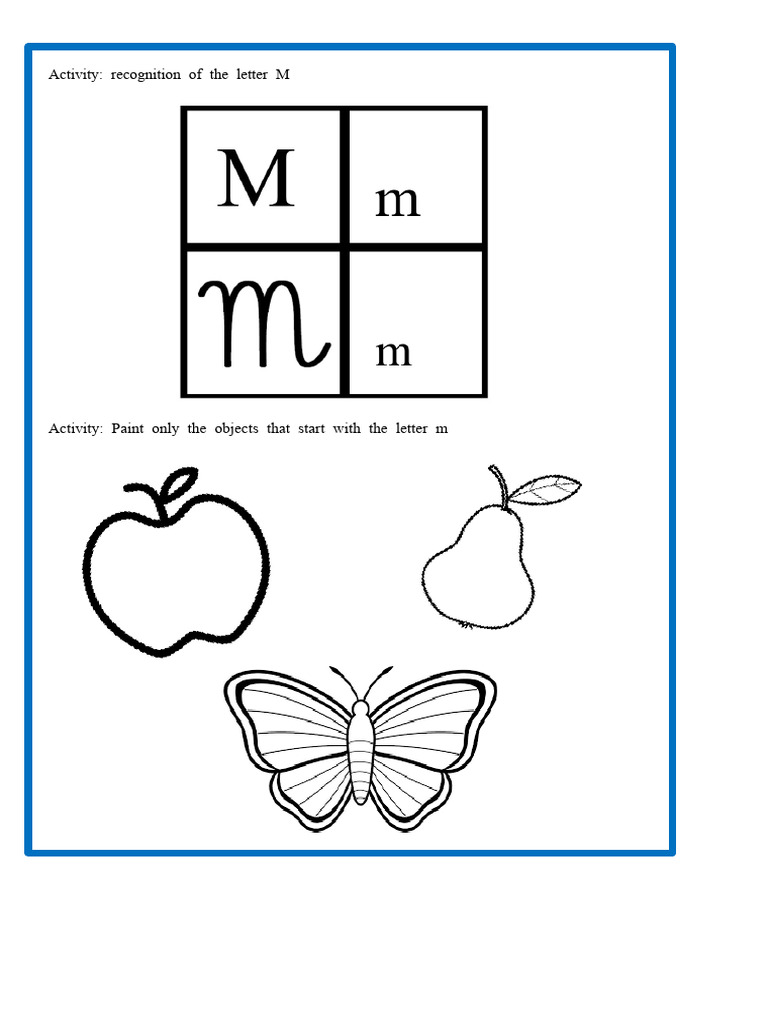 activities notebook M-P-L- | PDF