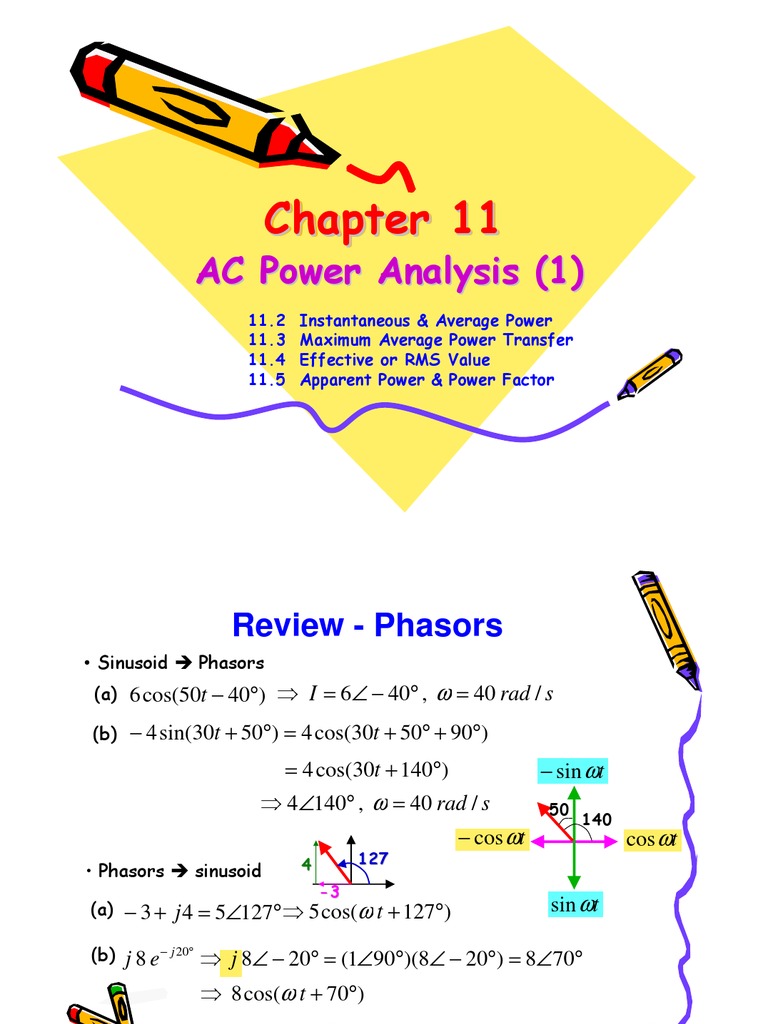 AC Power Analysis Techniques | PDF