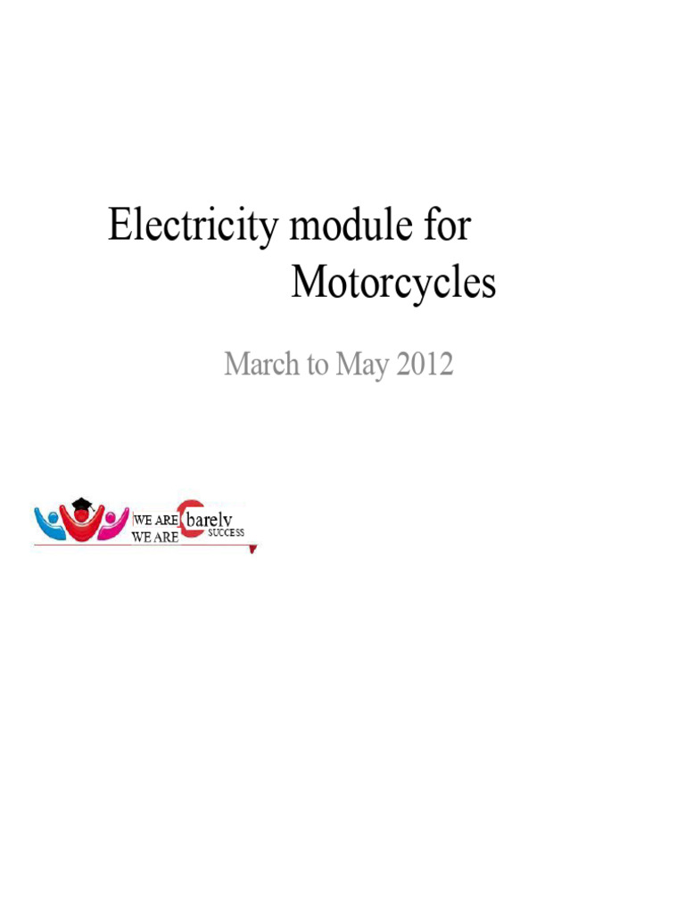 Electric ID Module for Motorcycles | PDF | Transformer | Electric Current