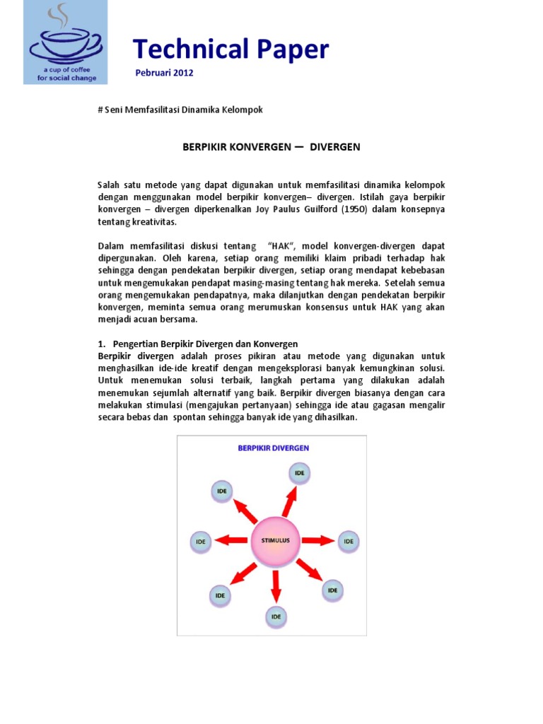 Berpikir Konvergen Divergen | PDF