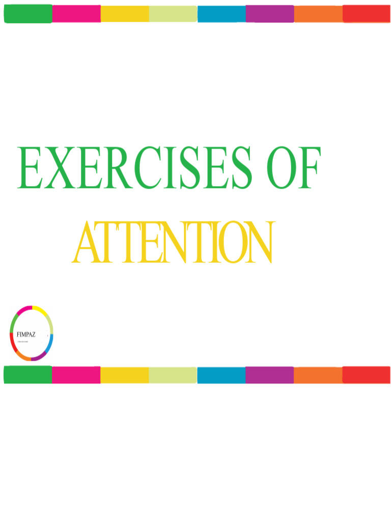 Attention and Concentration Exercises | PDF