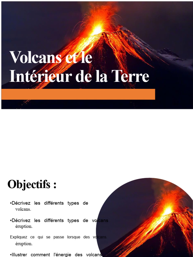 Types et éruptions des volcans expliqués | PDF | Lave | Volcan