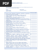 Nijmegen Questionnaire | PDF