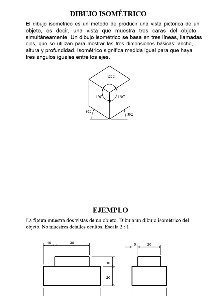 Guía Completa de Dibujo Isométrico | PDF | Elipse | Dibujo