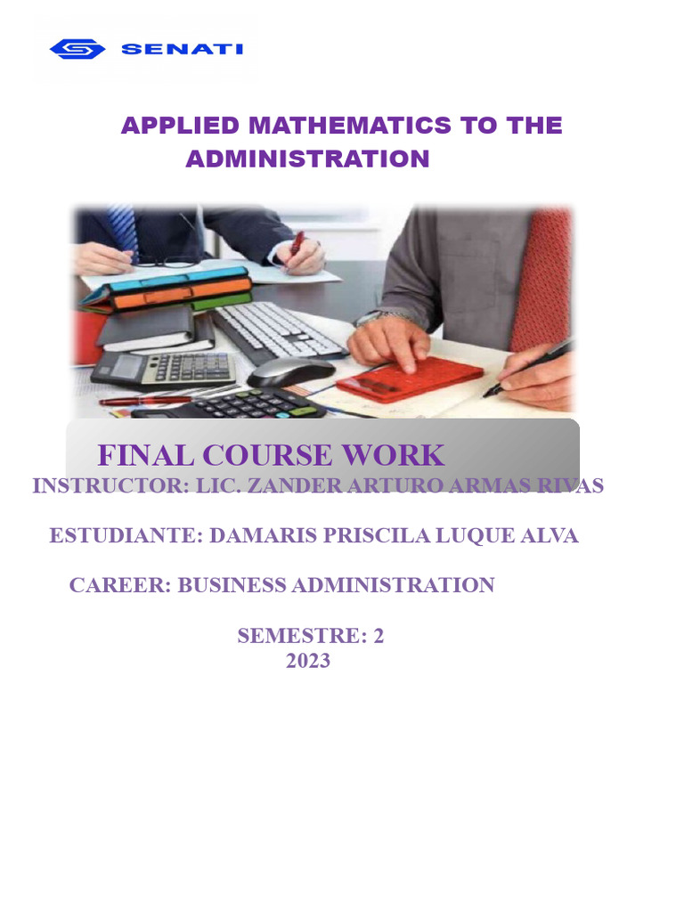 FINAL WORK mathematics solved | PDF | Sample Size Determination ...