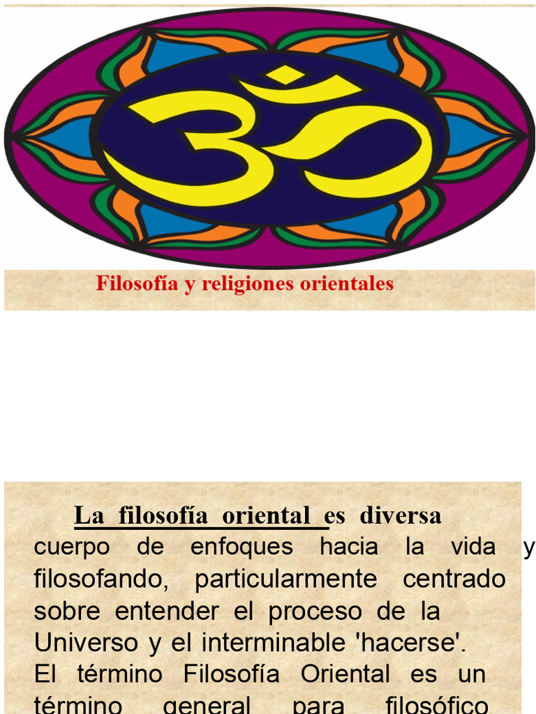 Filosofía y Religiones de Oriente | PDF | Dharma | Tao