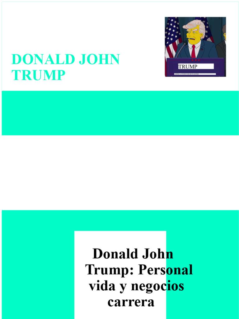 Donald J. Trump | PDF