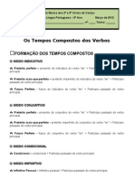Tabela de Tempos Verbais | Onomástica | Comunicação Humana