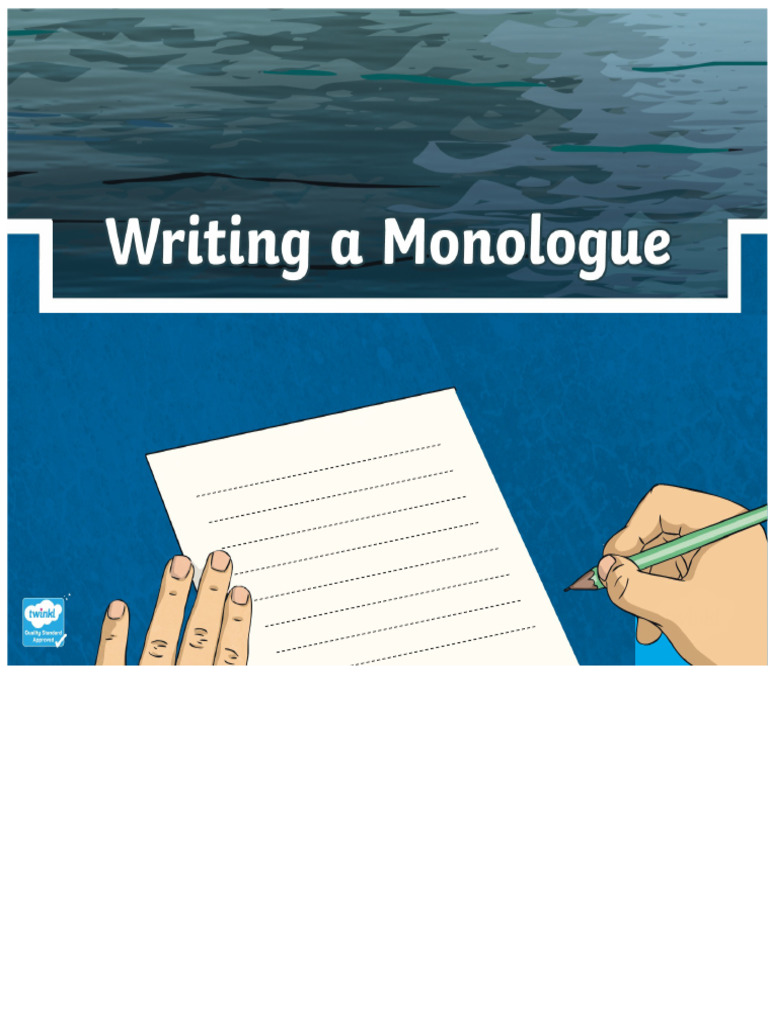 Een Monoloog PowerPoint Maken | PDF