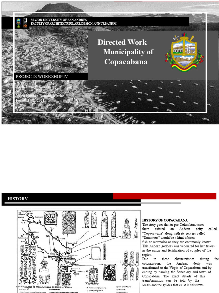 Copacabana Municipality: History & Demographics | PDF | Earth Sciences