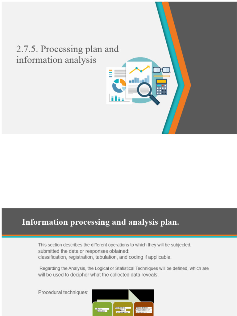 2.7.5. Information Processing and Analysis Plan. | PDF