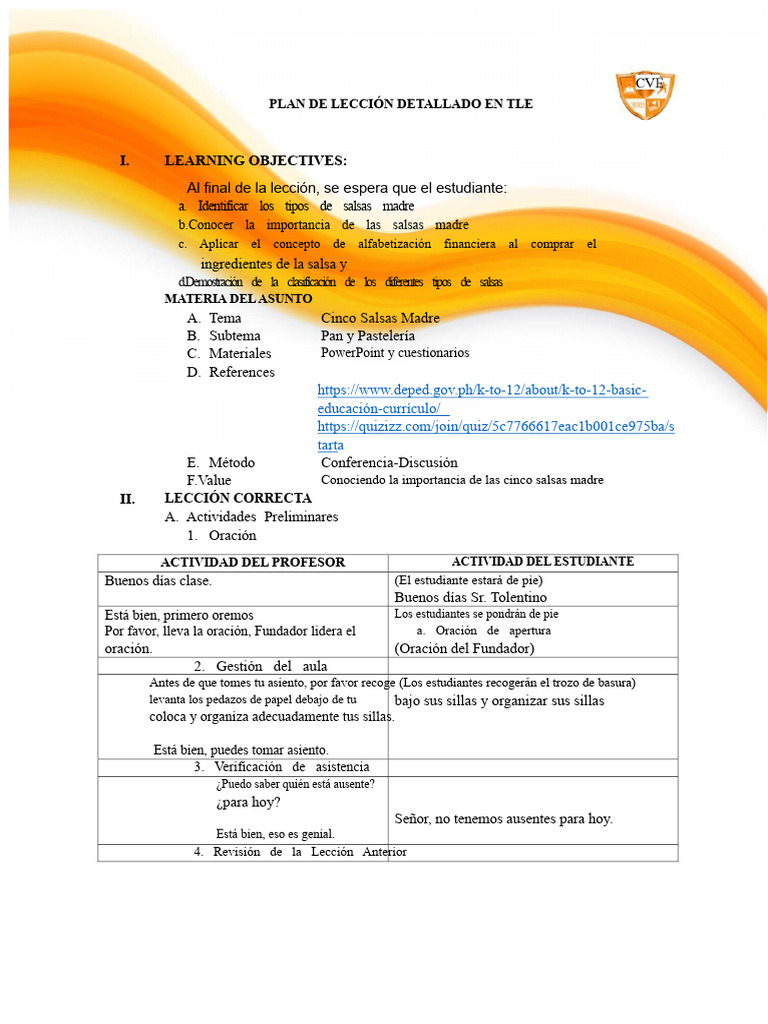 Cinco Salsas Madre en TLE | PDF | Salsa | Caldo