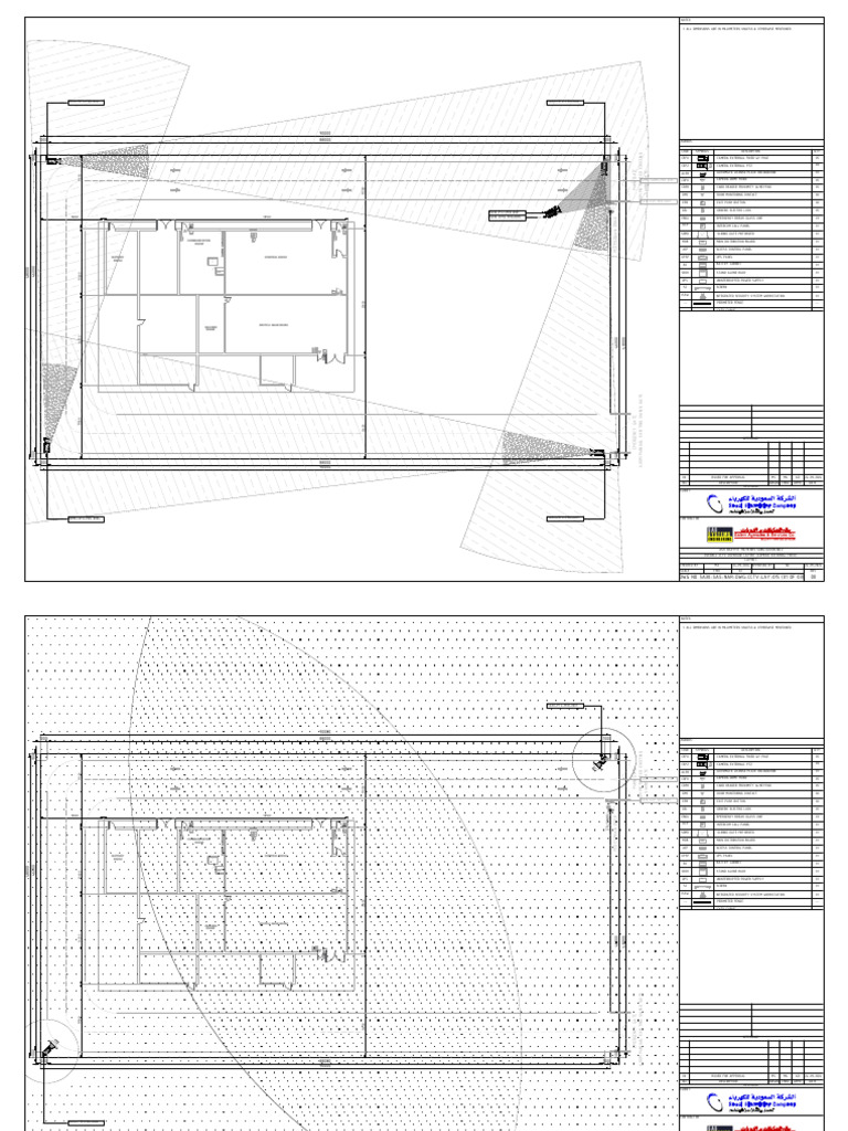 CCTV Coverage Layout for Substation | PDF | Access Control | Door