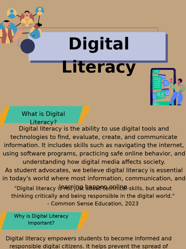 Essential Guide to Digital Literacy | PDF | Social Media | Popular ...