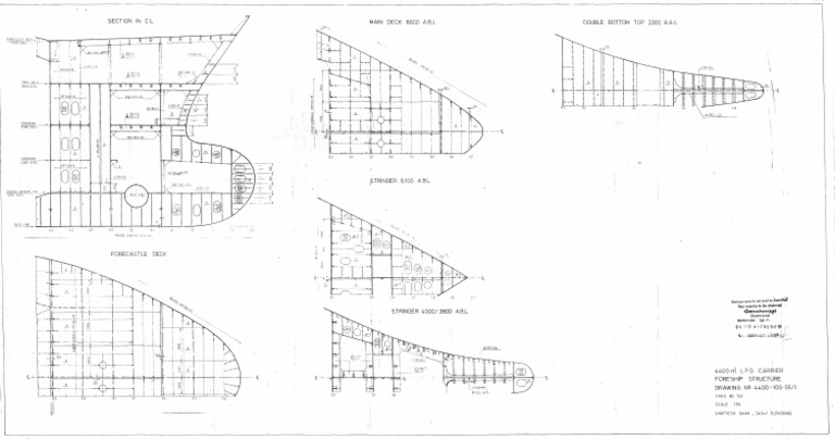 11, Fore Ship Structure | PDF